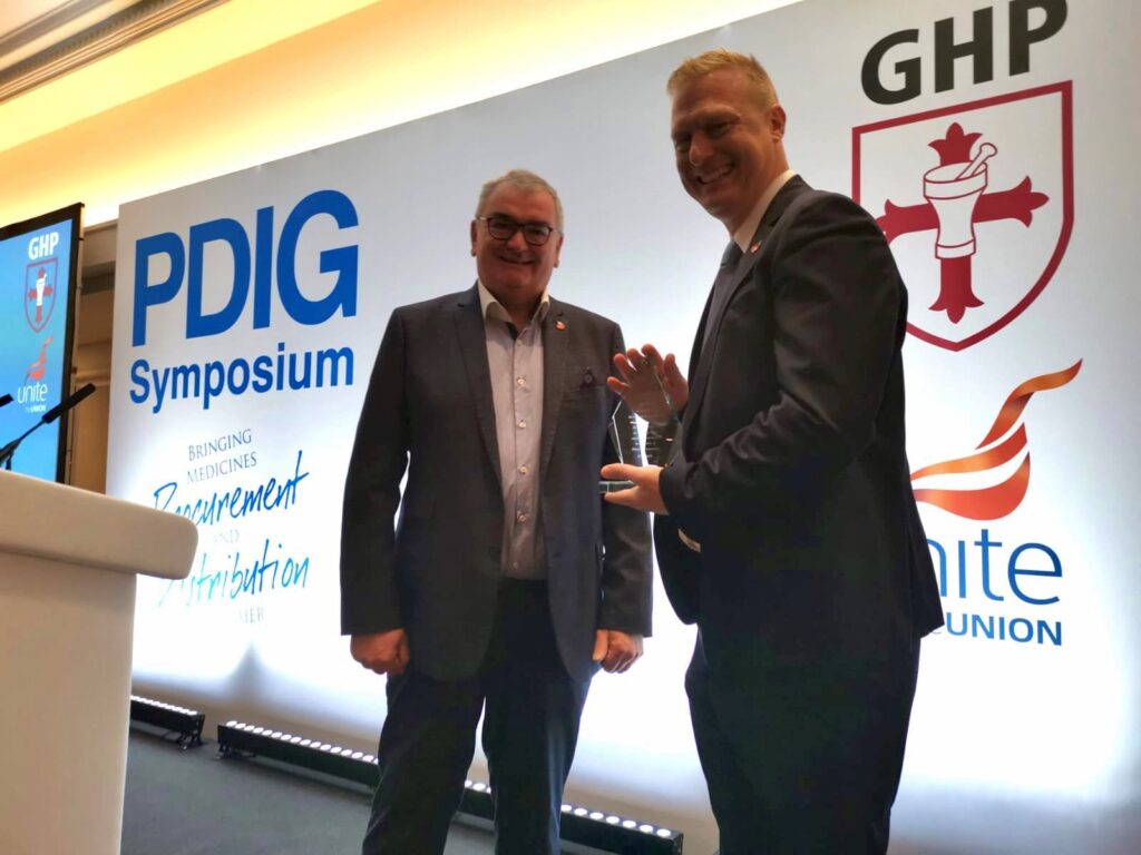 Rx-info honoured to receive David Samways award - RX-Info